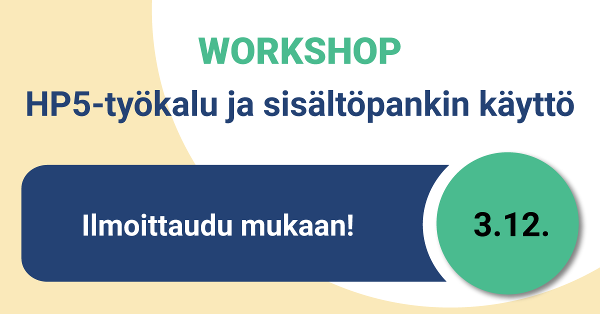 H5P-työkalu ja sisältöpankin käyttö